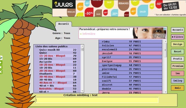 Cocoland - Site de tchat gratuit en français | PaidPR