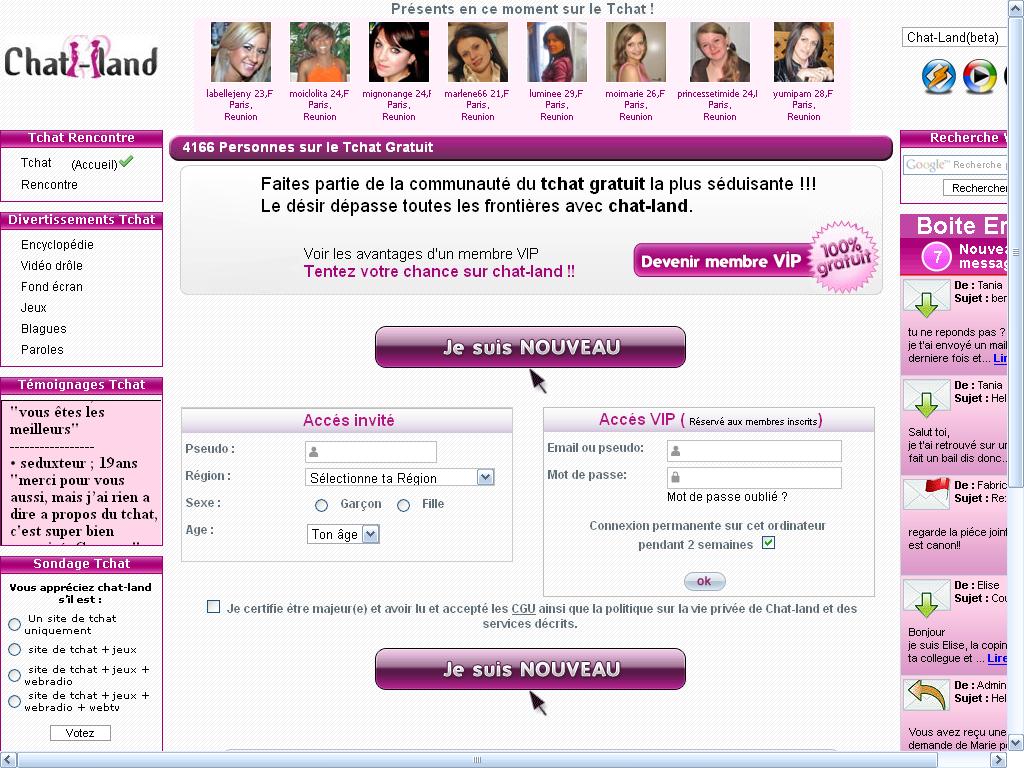 Chatland (TchatPassion) : Tchat rencontre pour célibataire | PaidPR